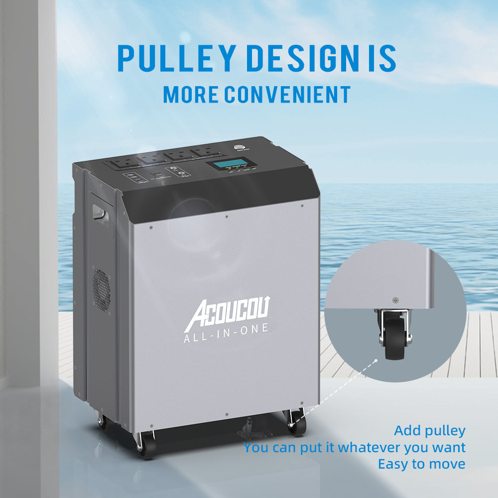 Acoucou All-In-One 1000W-5000W Built-In Inverter Energy Storage